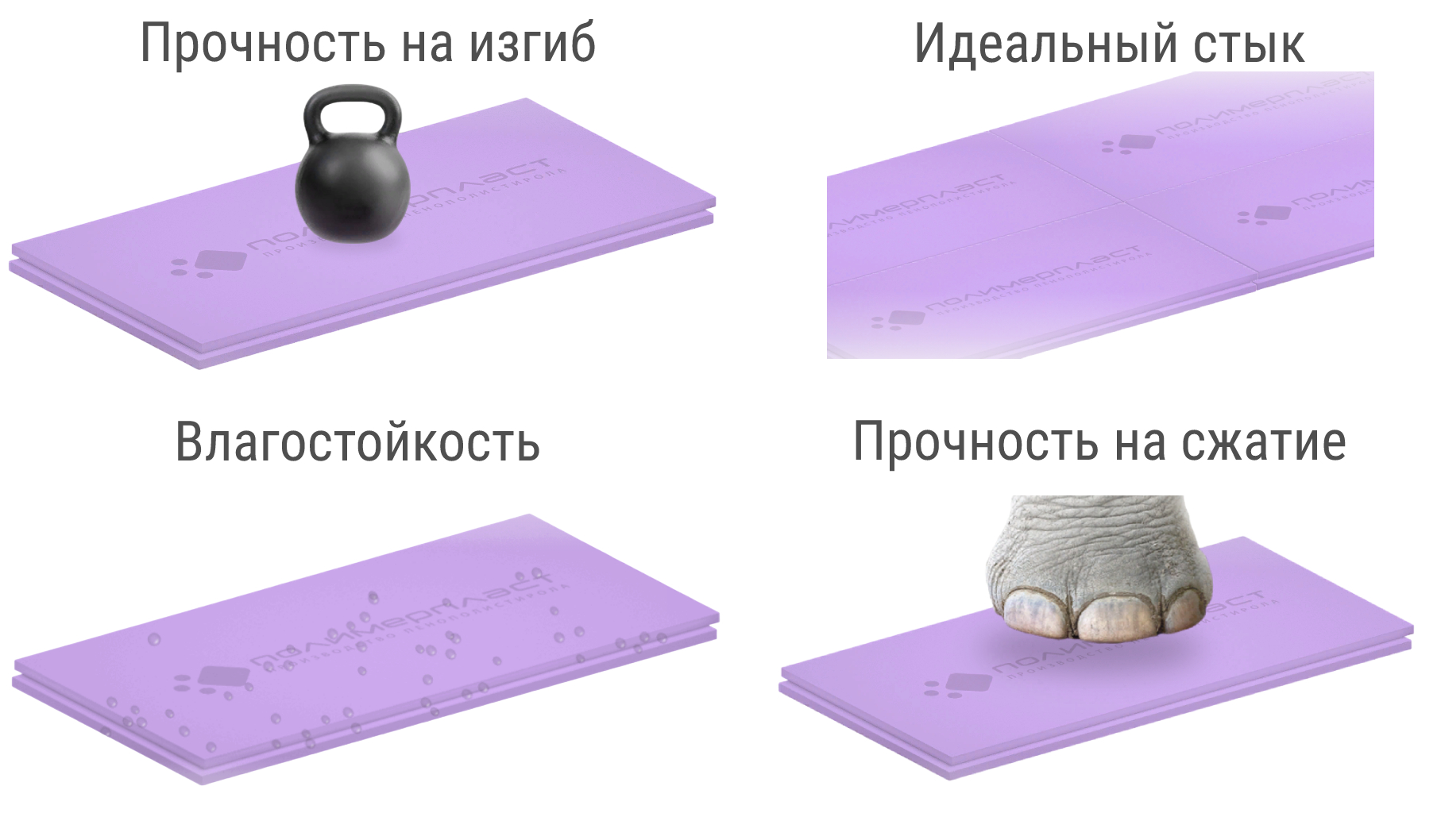 Плита из экструдированного пенополистирола графит+ купить в ...